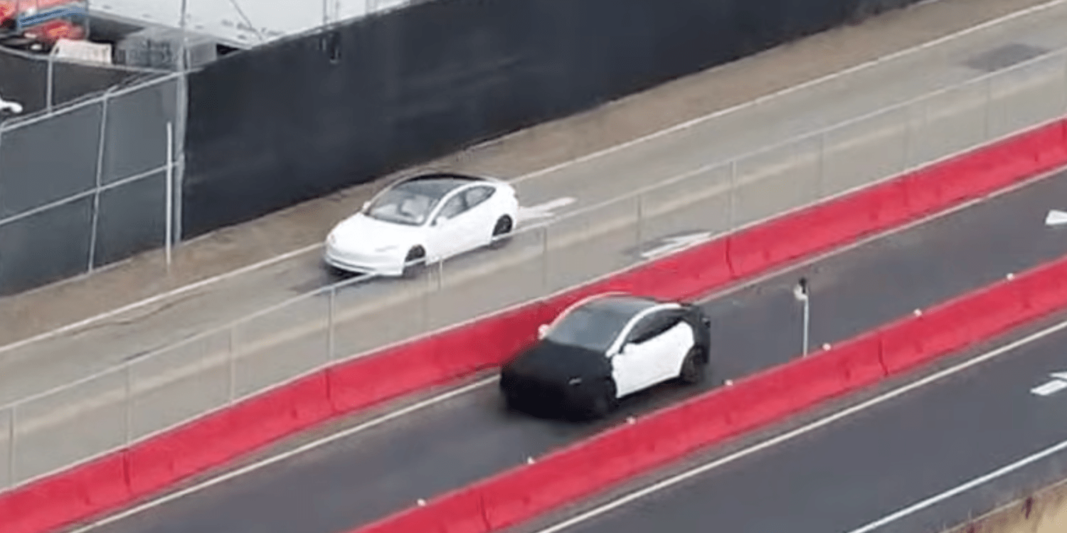 Tesla teste un mystérieux prototype à l'usine de Fremont